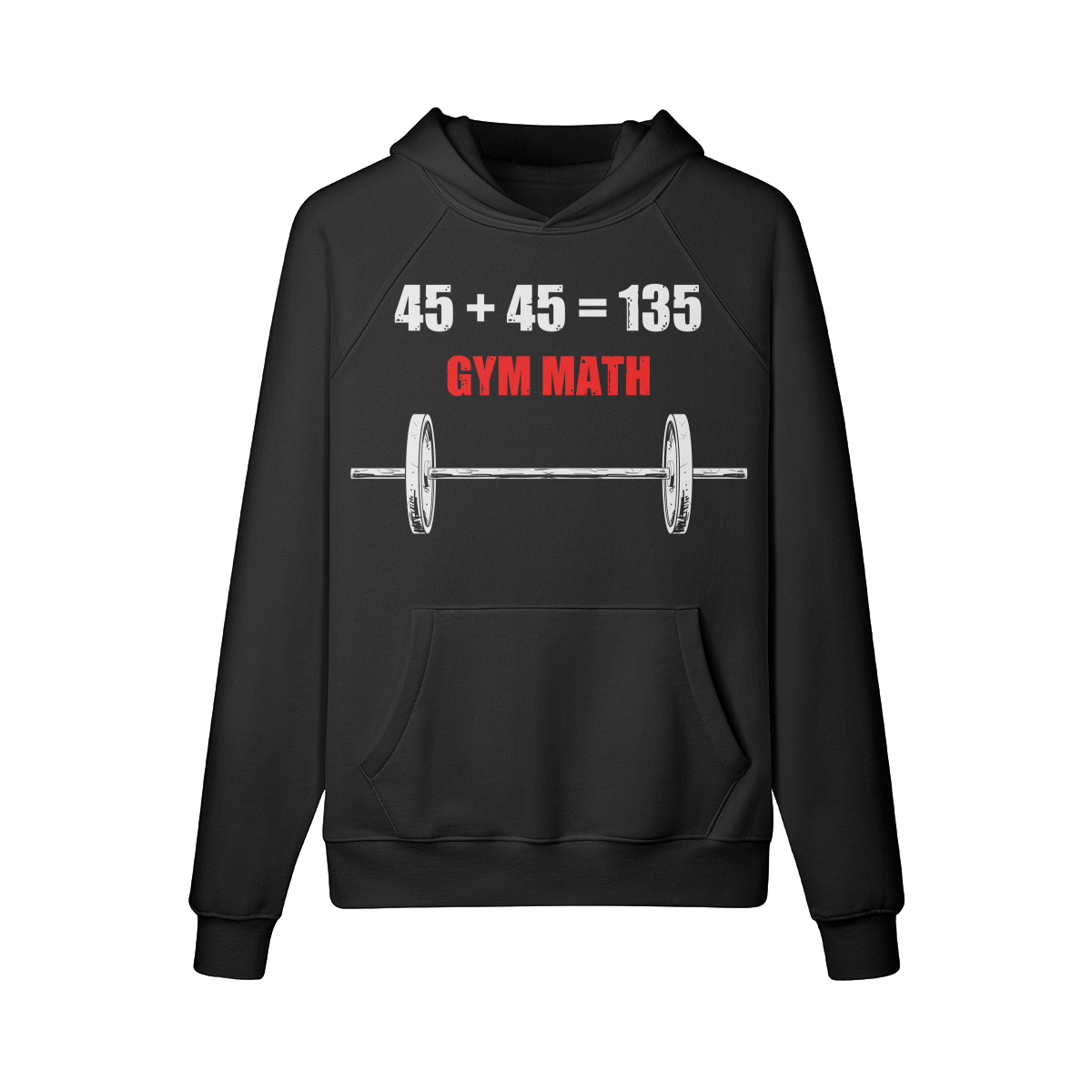 GYM MATH- Hoodie – League of Lifters